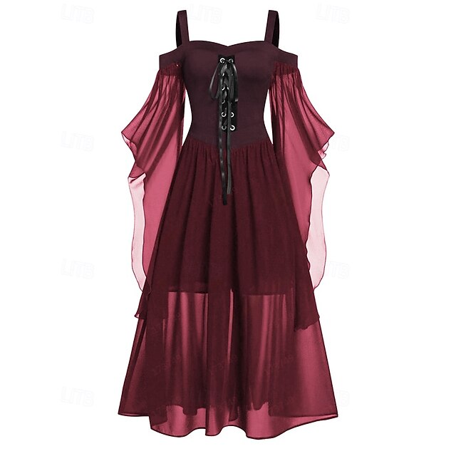 Retro Vintage Punk & Gothic Medieval Dress Masquerade Witch Witches ...