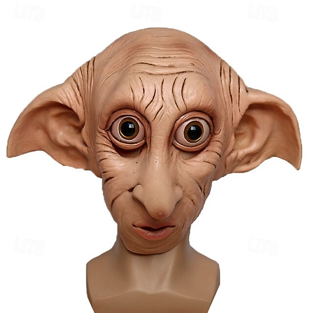 Carnival 2026 Carnival Mask Elf Dobby Carnival Mask Full Head Realistic ...
