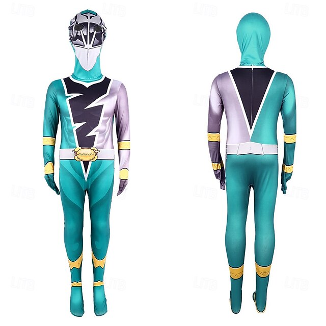 Mighty Heroes Kishiryu Sentai Ryusoulger Bodysuits Costumes for Men's ...