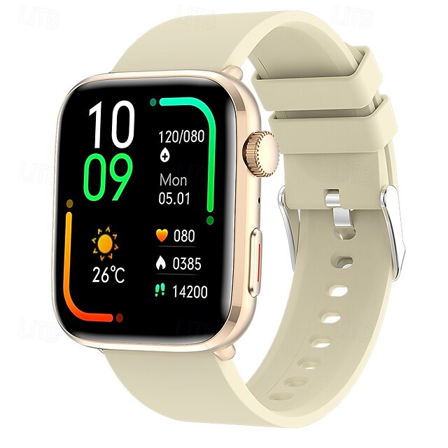 T90 Smart Watch with 1.91 Screen, Fitness Tracker, Temperature Monitor ...