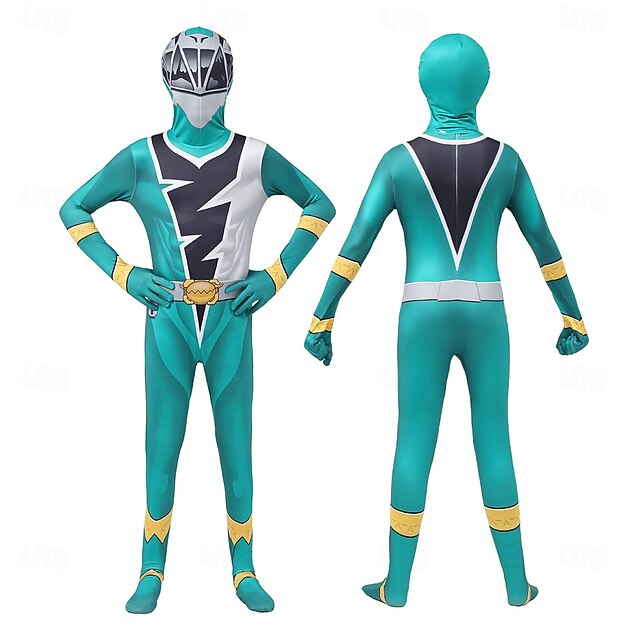 Mighty Heroes Kishiryu Sentai Ryusoulger Bodysuits Costumes for Men's ...
