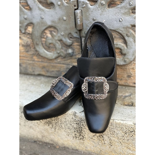 Rococo Baroque Victorian Shoes Fancy Dress Men's Halloween Carnival ...