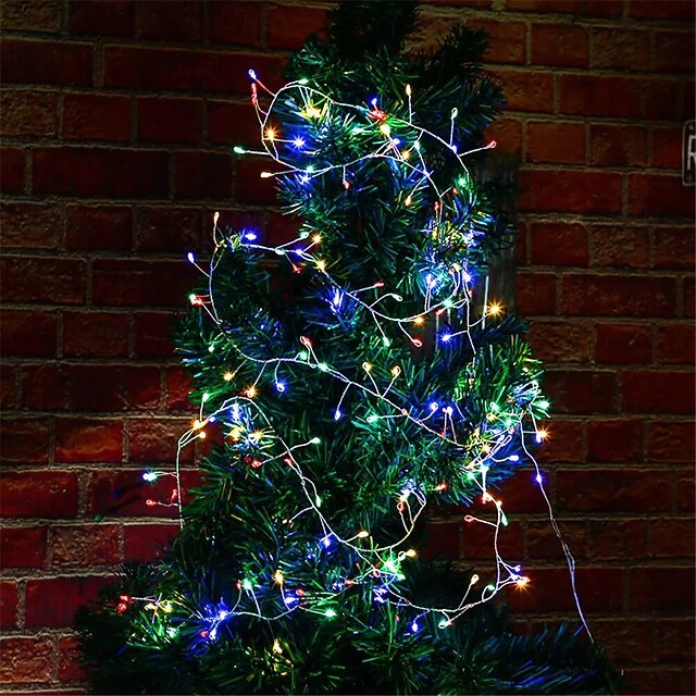 LED Firecracker String Lights DC31V 9M/6M 300/200 LEDs, IP65 Outdoor ...