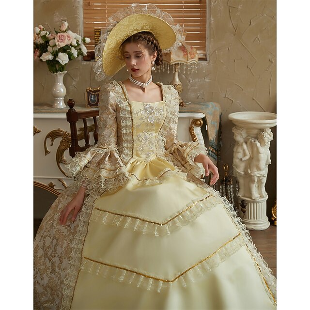 Rococo Victorian Vintage Inspired Dress Party Costume Prom Dress ...