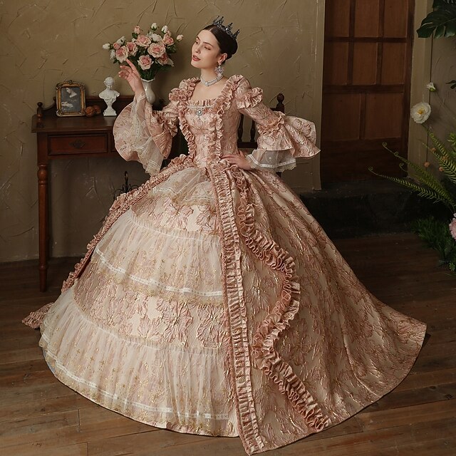 Gothic Rococo Vintage Inspired Dress Cosplay Wigs Party Costume ...