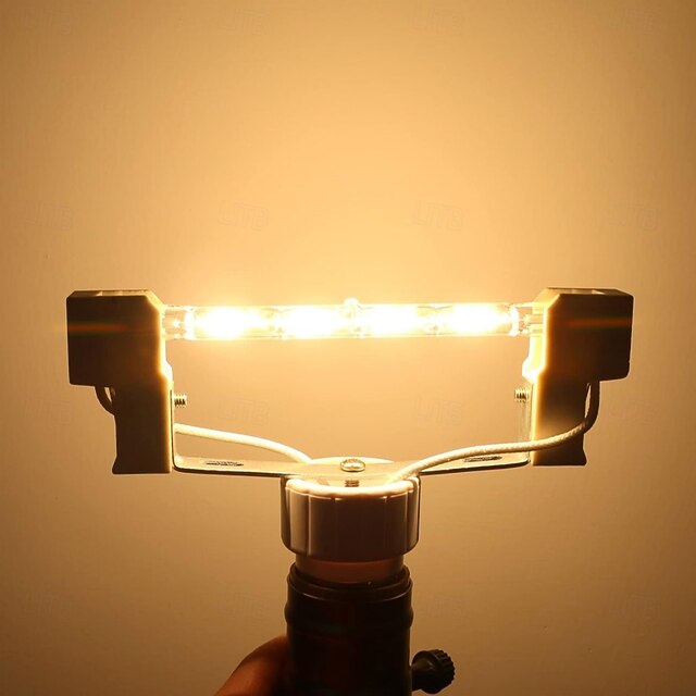 R7S 118mm Halogen Bulbs – 100W/300W Dimmable T3 Double Ended J-Type ...