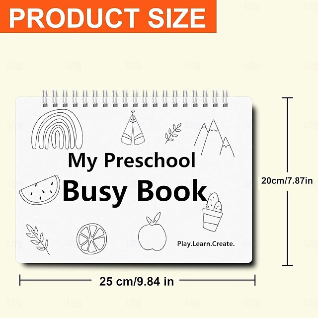 My Preschool Busy Book,Busy Book Preschool Learning Activities, Toddler ...