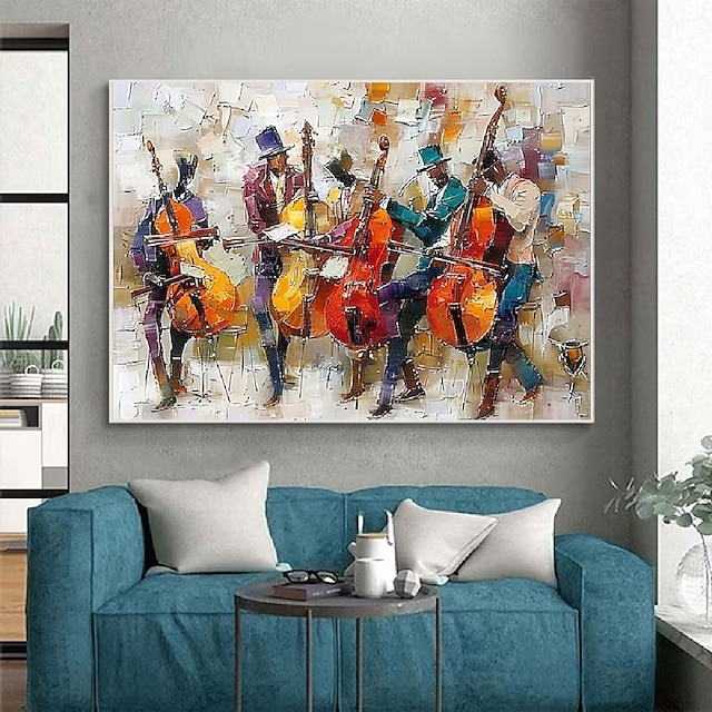 Music oil painting handmade Abstract Arthritis Paintings On Canvas ...