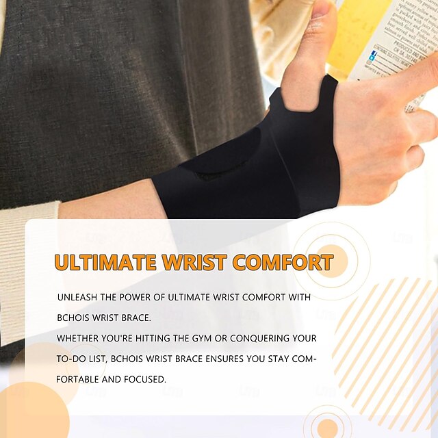 Wrist Brace Ulnar Wrist Brace Ultra-Thin Elastic for TFCC Tear,Wrist ...
