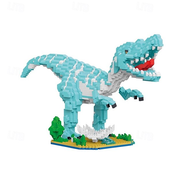 Jurassic Dinosaur Micro Building Blocks 2286pcs Baryonyx DIY Mini ...