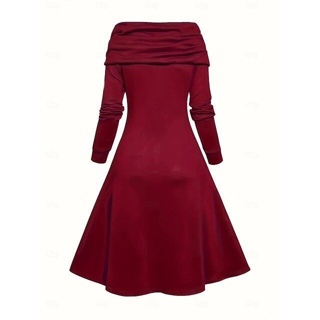 Lady Cocktailklänning Festklänning Jul Dam Jul Maskerad julafton ...