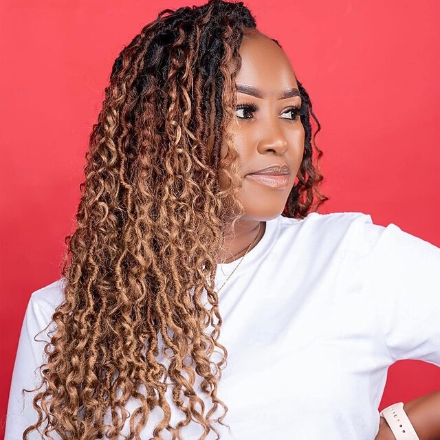 Marlybob Braiding Hair Hook Braids Afro Kinky Curly Crochet Braids ...