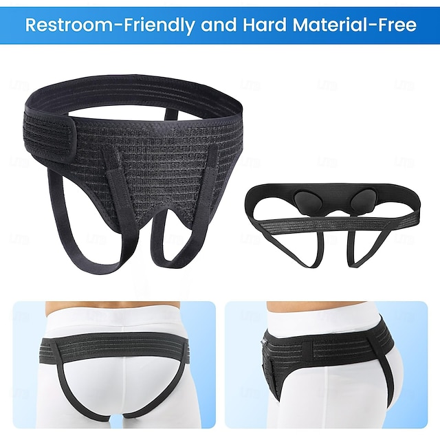 Hernia Belt for Men Women - Bilateral/Double Inguinal, Groin Hernia ...