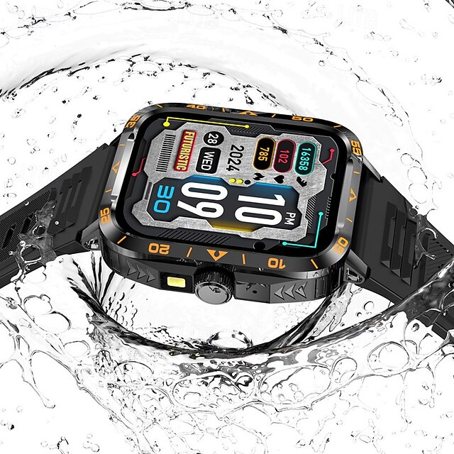 New Zw59 Smartwatch Flashlight Makes Phone Calls Sleep Blood Pressure ...