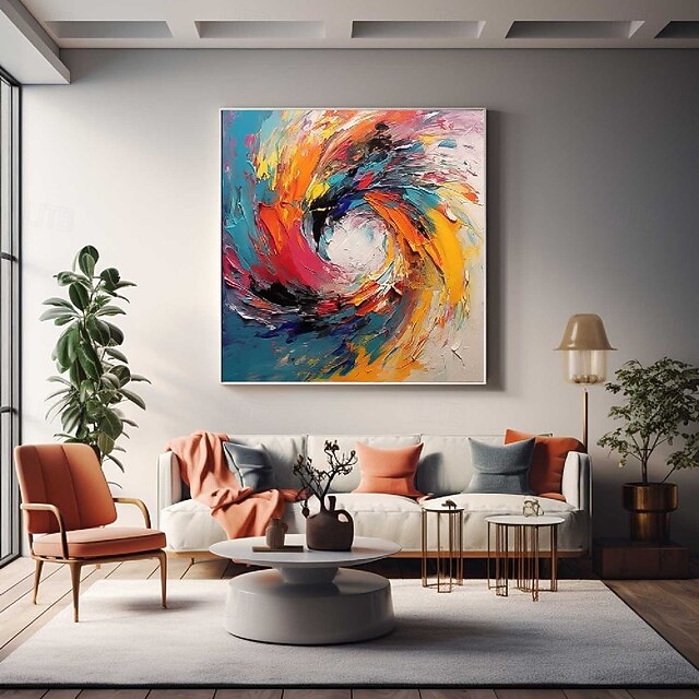 100% Handmade Oil Painting Pink Poppy Flower Oil Painting Handmade ...