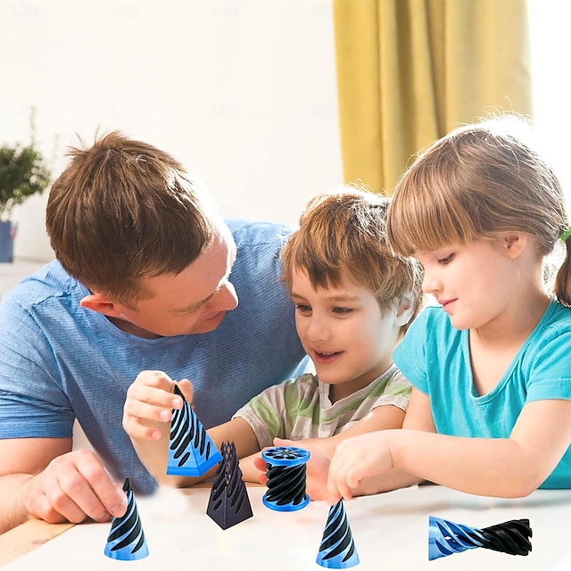 2 Pack Fractal Fidget Hexagon3D Printed Hexagon Fidget ToyInfinity Cube ...