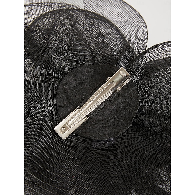 Elegant Fascinators Hats Linen Net Mesh Headpiece Kentucky Hat with ...