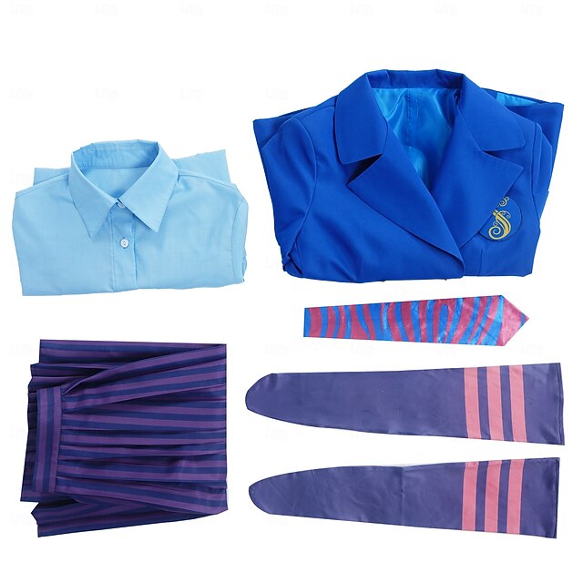 Witch Fairy Glinda Outfits Costume School Uniform Carnival Costume ...