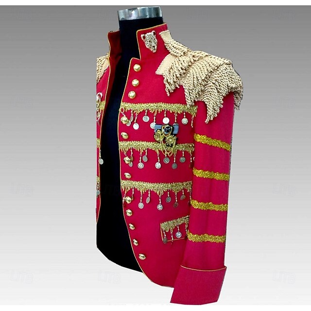 Royal Coat Masquerade Circus Jacket Prince Aristocrat Retro Vintage ...