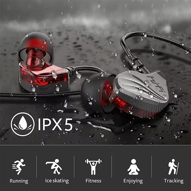 Wired Earphones with Mic 3.5mm in Ear Headphones Noise Isolation ...