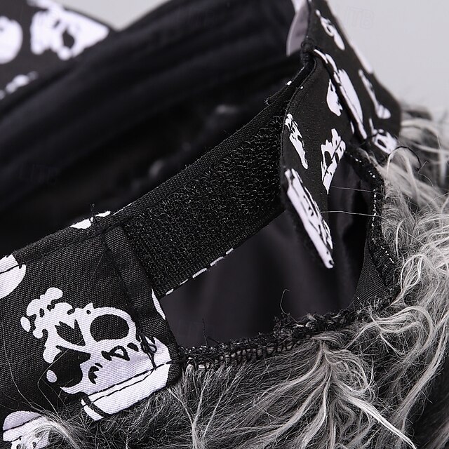 Men's Visor Hat with Spiked Wigs Fake Hair Visor Wig Men Sun Hat ...
