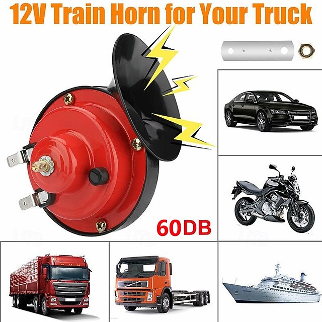 Generation Loud Train Horns For Cars, 12V Waterproof Air Horns ...