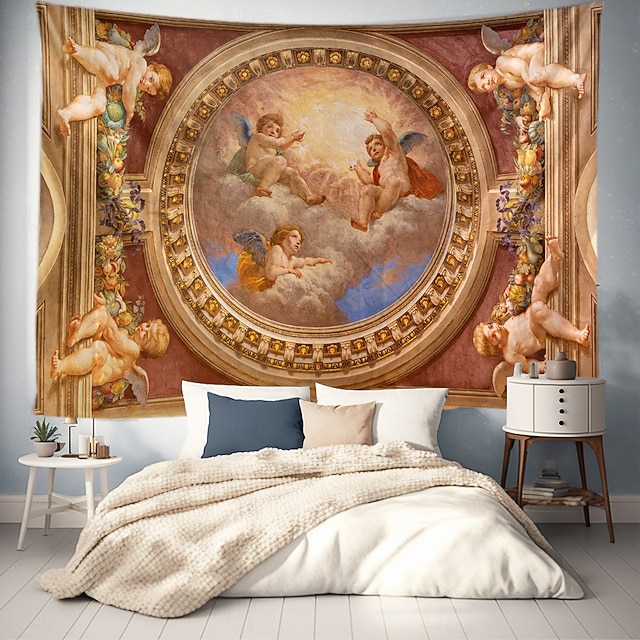 Medieval Tapestry Middle Age Wall Art Large Tapestry Mural Decor ...