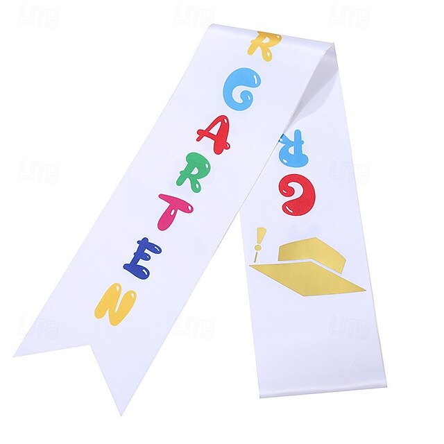 Unisex Graduation Stole for Kids, Plain Graduation Sash, Honor Stole ...