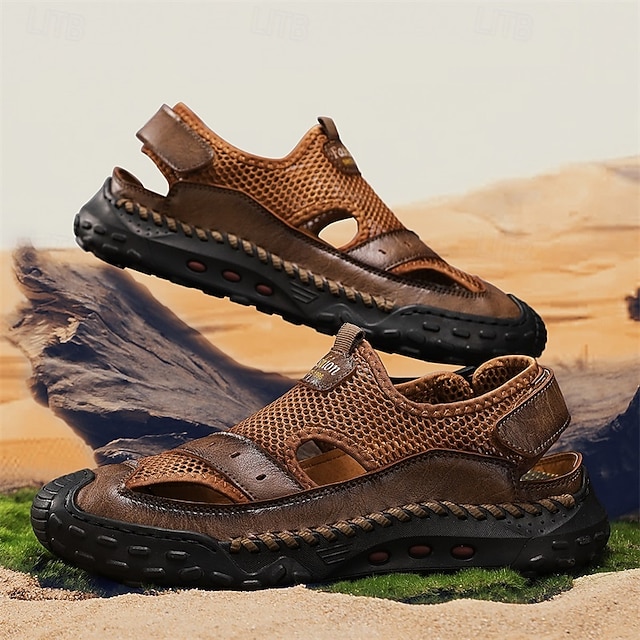 Durable Men's Hiking Sandals with Anti-Slip Soles and Comfortable Fit ...