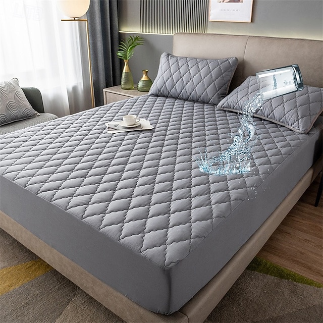 Housse de Matelas Imperméable Protecteur de Matelas Protecteur de Lit ...