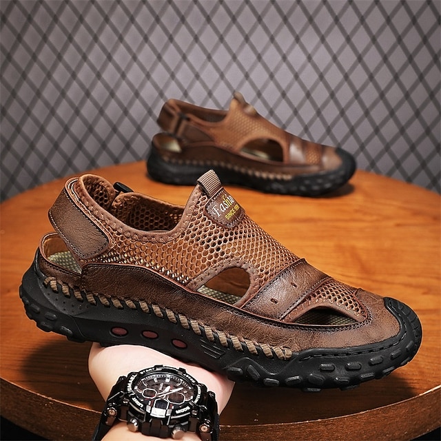 Durable Men's Hiking Sandals with Anti-Slip Soles and Comfortable Fit ...