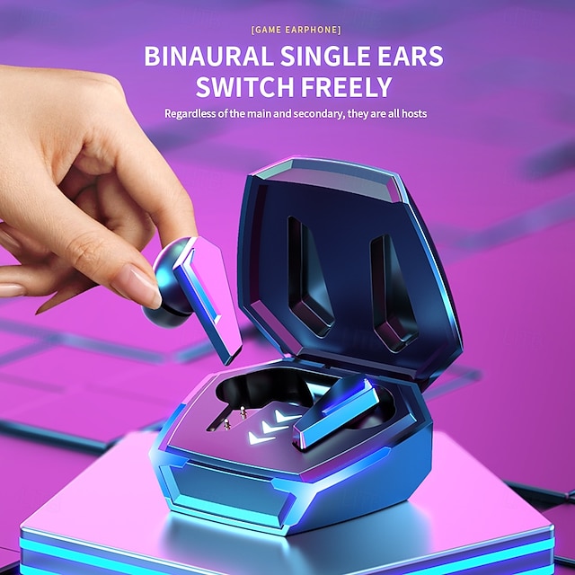 True Wireless Headphones TWS Earbuds In Ear Bluetooth 5.3 Ergonomic ...