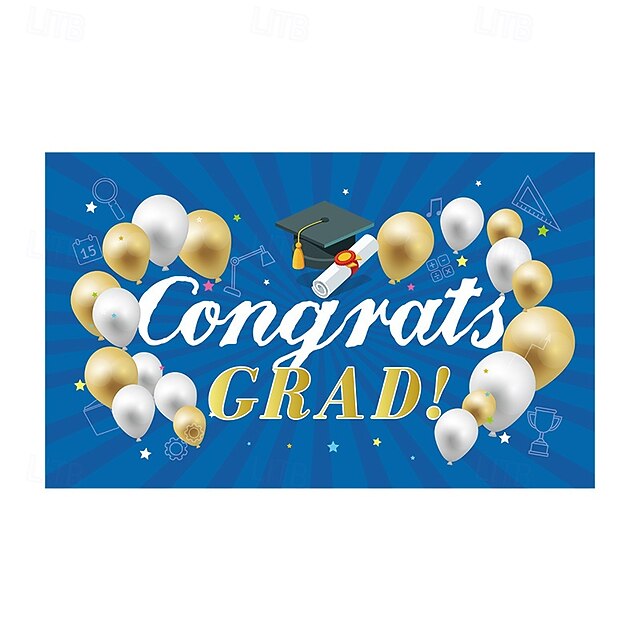 Banner de felicitare pentru absolvire fundal de absolvire decoruri ...