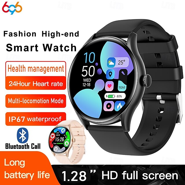 Smartwatch TM06 da 1,28 pollici con tracker fitness promemoria chiamate ...