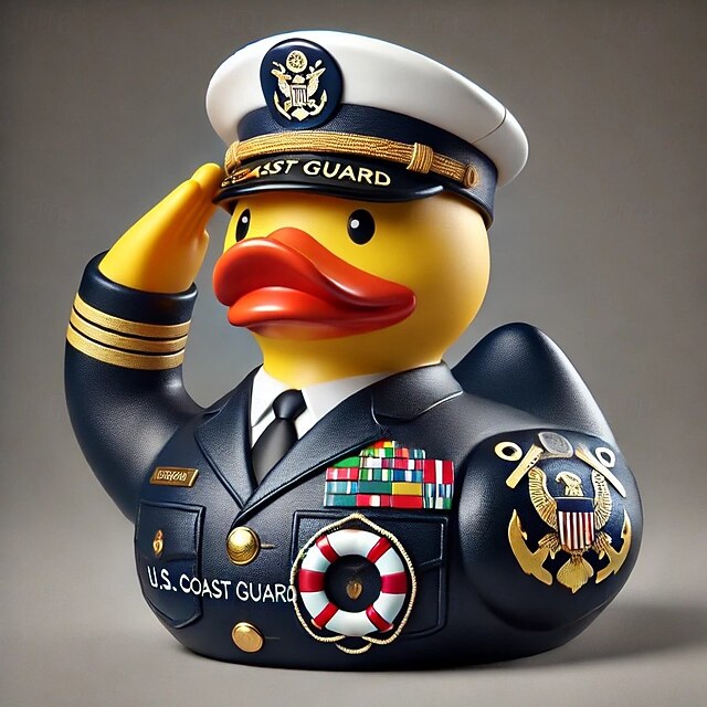 Veteran Tribute Duck Resin United States 250th Anniversary Decoration ...