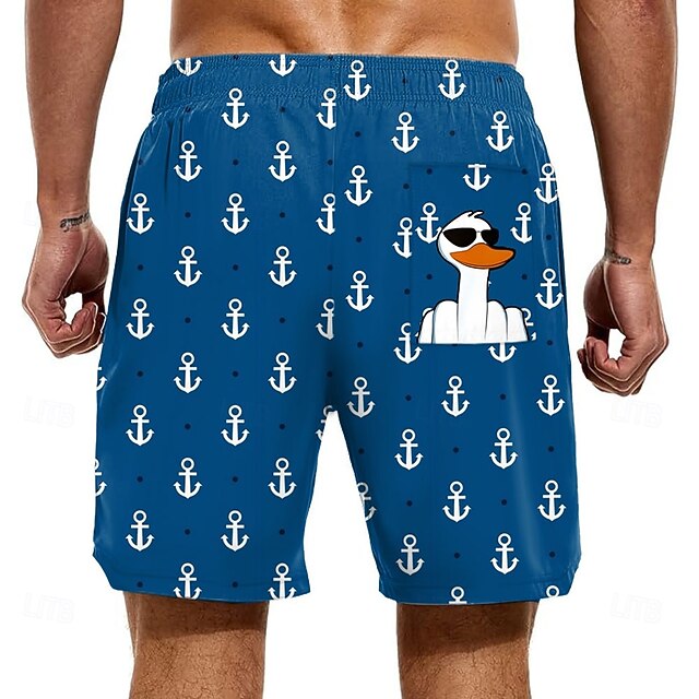 Men's Shark Swim Trunks Bathing Suits Swim Shorts Board Shorts Mid ...