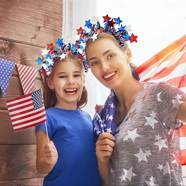 4th of July Headband Patriotic Headband Independence Day Hair ...