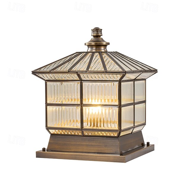 Modern Outdoor Post Lights For House Outdoor Fence Column Light With ...