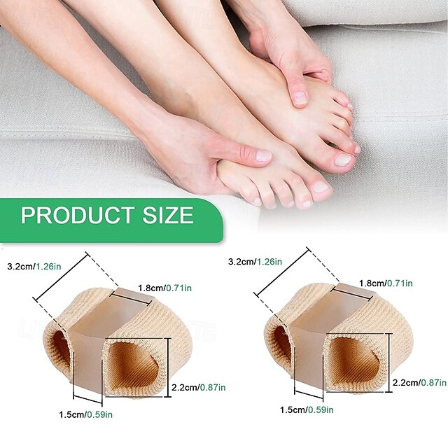 Gel Toe Separators for for Toe Overlapping and Crooked Toe ...
