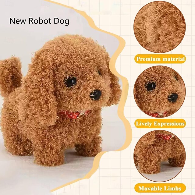 Robot Dog My Realistic Robot PuppyInteractive Puppy Toy That ...