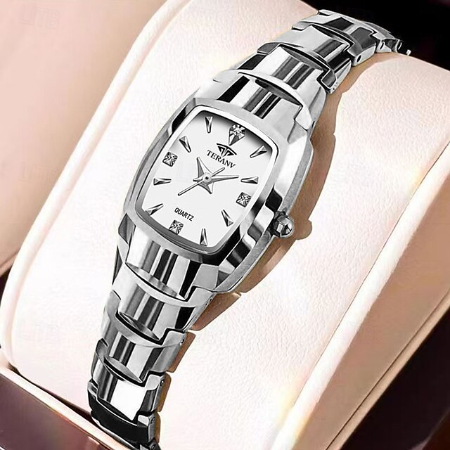 This Is An Original Square-Shaped Dial Women'S Watch With An Ipx7 Water ...