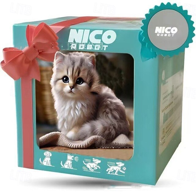 Robot Cat My Realistic Robot Kitten Interactive Kitty Toy That Walks ...