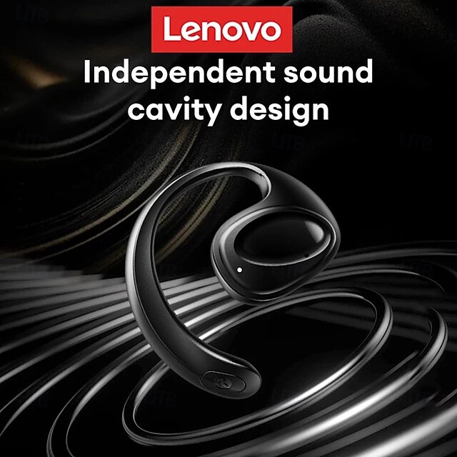 Lenovo Earphones Wireless Bluetooth 5.4 Sport Headset Ear Hook Earbuds ...