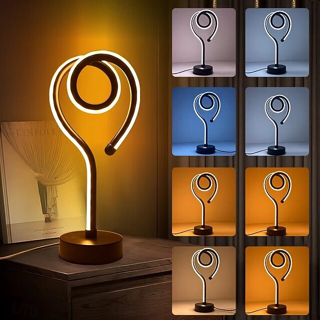 Table Lamp Modern Minimalist Bedside Table Lamp Creative Hop Horse ...