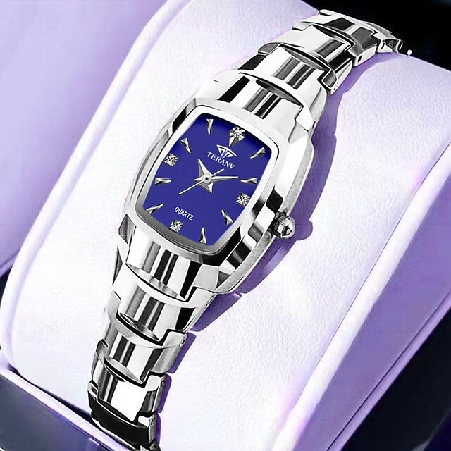 This Is An Original Square-Shaped Dial Women'S Watch With An Ipx7 Water ...