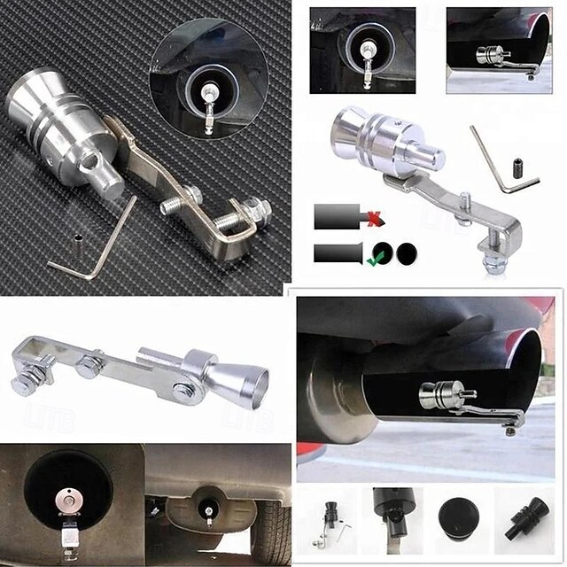 Exhaust Pipe Oversized Roar Maker for Cars and Motorcycles Turbo Sound ...