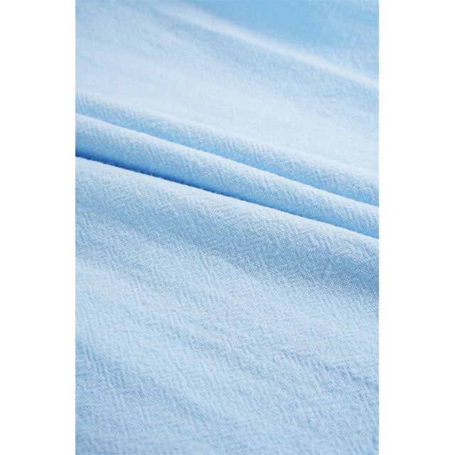 Men's Shirt Linen Shirt Summer Shirt Beach Wear Button Up Shirt Plain ...