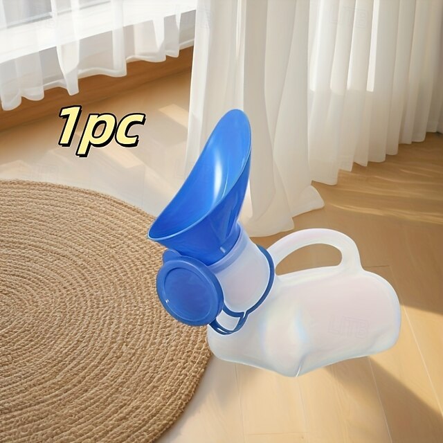 Portable Travel Toilet for Men & Women - Spacious Leak-Proof Urinal ...