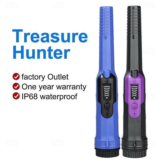 Metal Detector Treasure Hunting Locator Wand Outdoor Treasure Detector ...