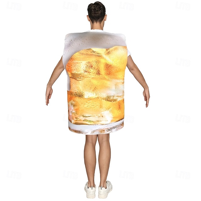 Halloween Oktoberfest Funny Costumes Beer Mug Wiesn Men's Carnival ...